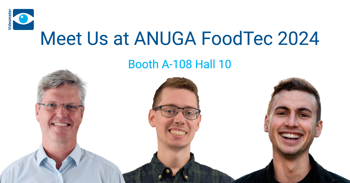 Meet us at ANUGA FoodTec 2024 - Videometer