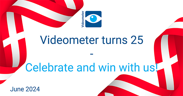 Videometer Turns 25 - Celebrate and Win with Us - Videometer